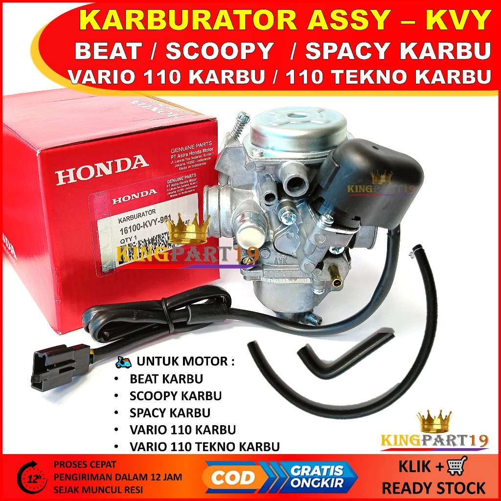 Honda Beat Carburetor Karbu Old - Scoopy Karbu - Spacy Karbu - Vario ...
