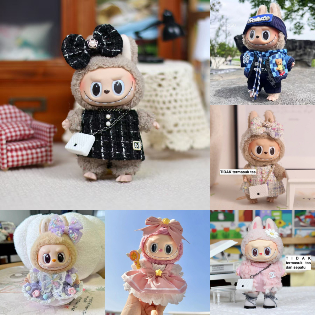[READY] Labubu Doll Clothes | Labubu Costume Outfit | Labubu Bangkok T ...