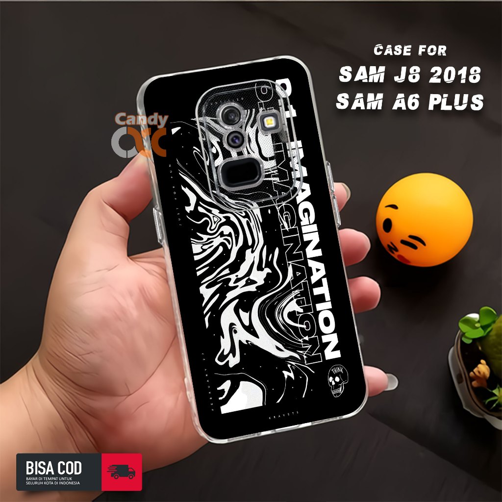 HP SAMSUNG A6 PLUS Case - SAMSUNG J8 Casing - ART Motif - Premium ...