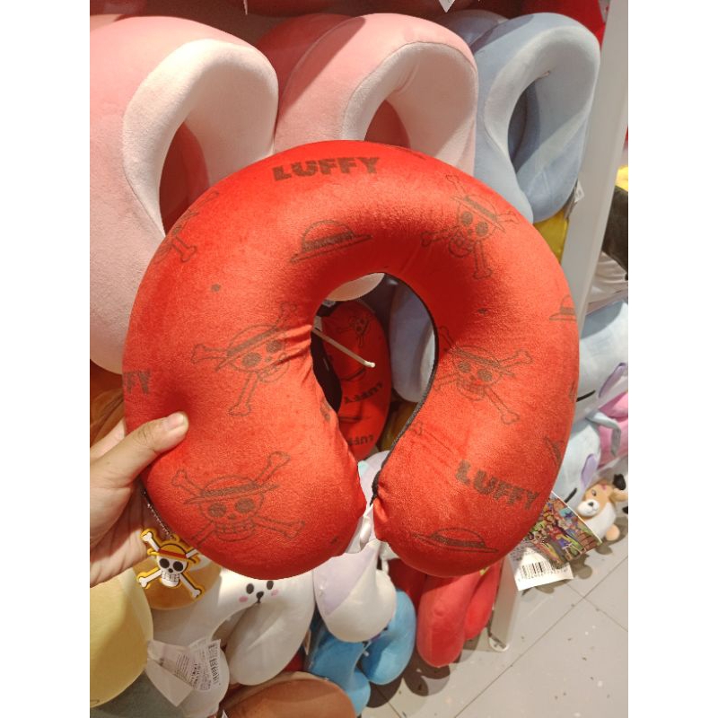 Miniso One Piece Classic Collection Memory Foam Neck Pillow (Red ...