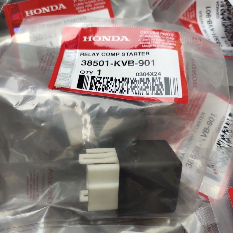 38501-KVB-901 Bendik relay starter switch Vario 110 Beat carburetor ...