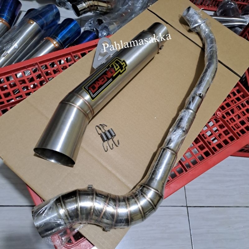 Daeng sai4 canister tube type + big elbow wave 100 110 125 xrm fury ...