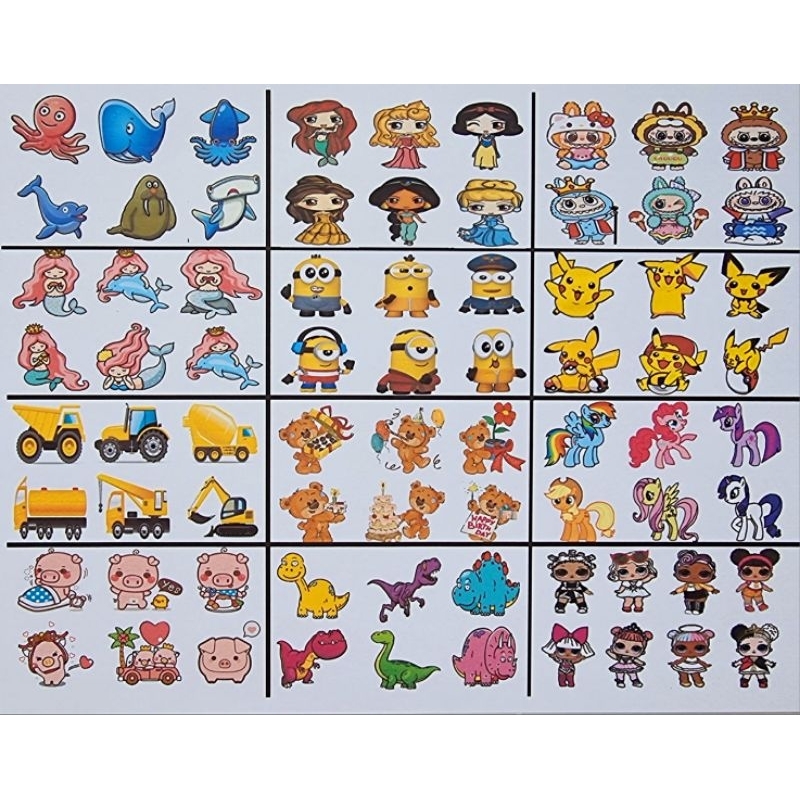 Edible Stamp / Edible Picture / Food Stickers / Drink Stickers / 1 pax ...