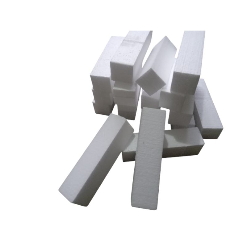 Styrofoam in the shape of a small block for stringing bouquets | Shopee ...