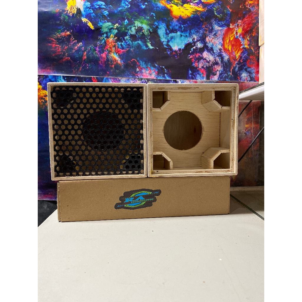 3 inch single beard planar speaker box / miniature soundsystem box ...