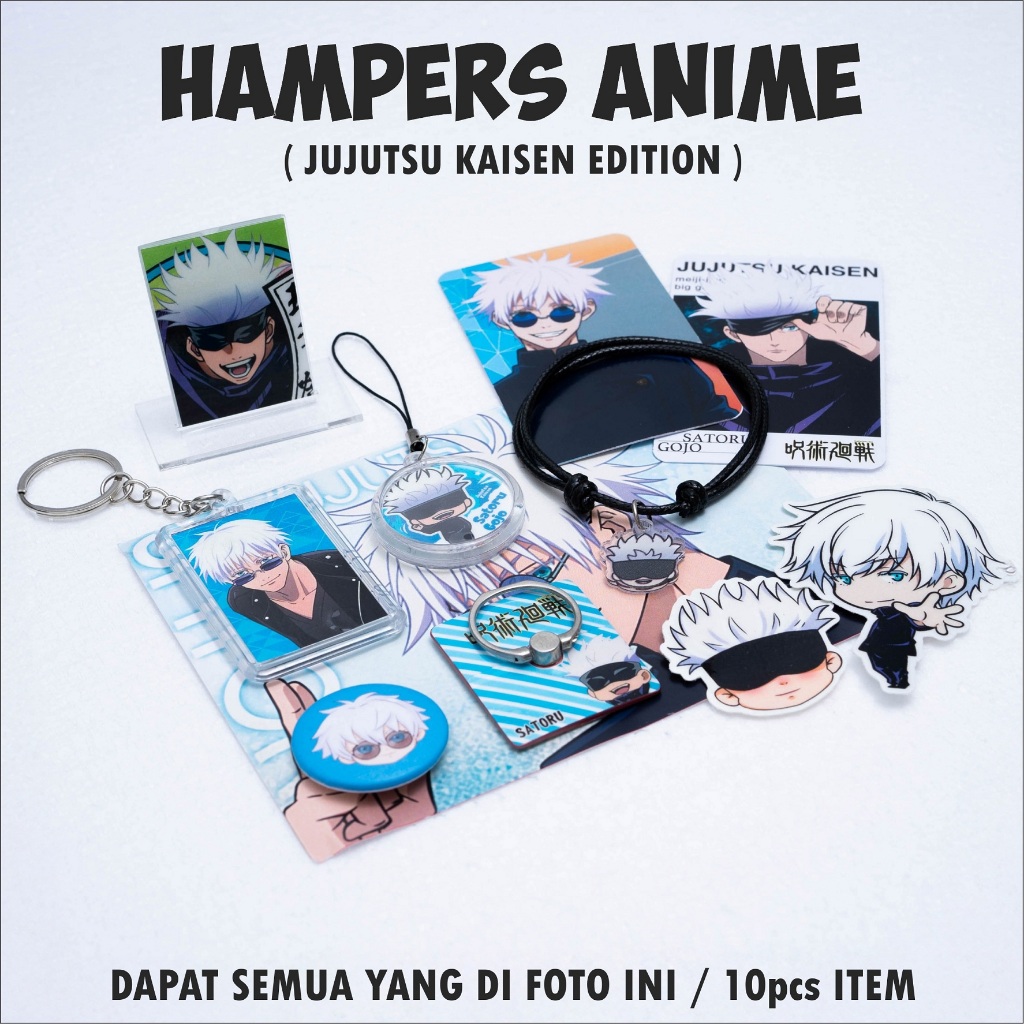 Jujutsu Kaisen Anime Aesthetic Hampers - Cute Gojo Satoru Character ...