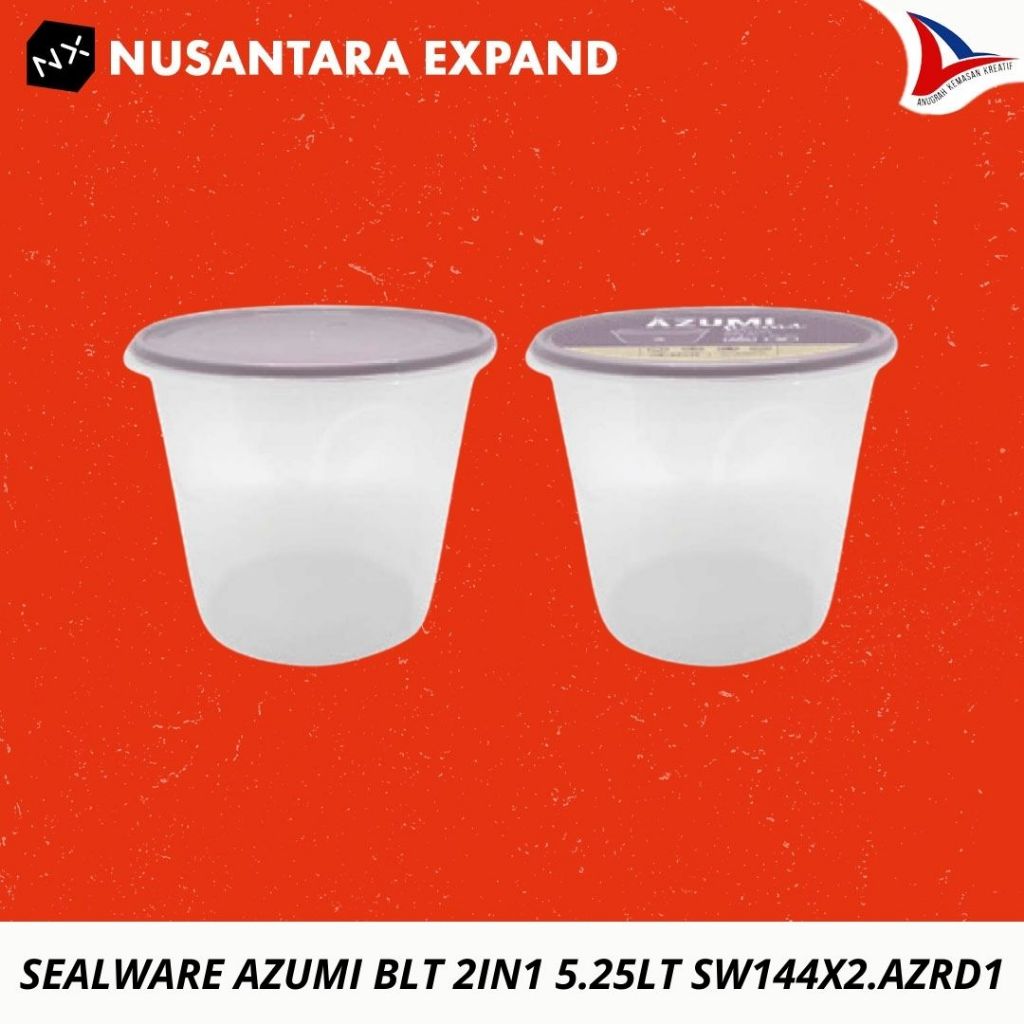 Sealware Azumi Round 2in1 5.25lt Sw144x2.Azrd1 | Shopee Philippines