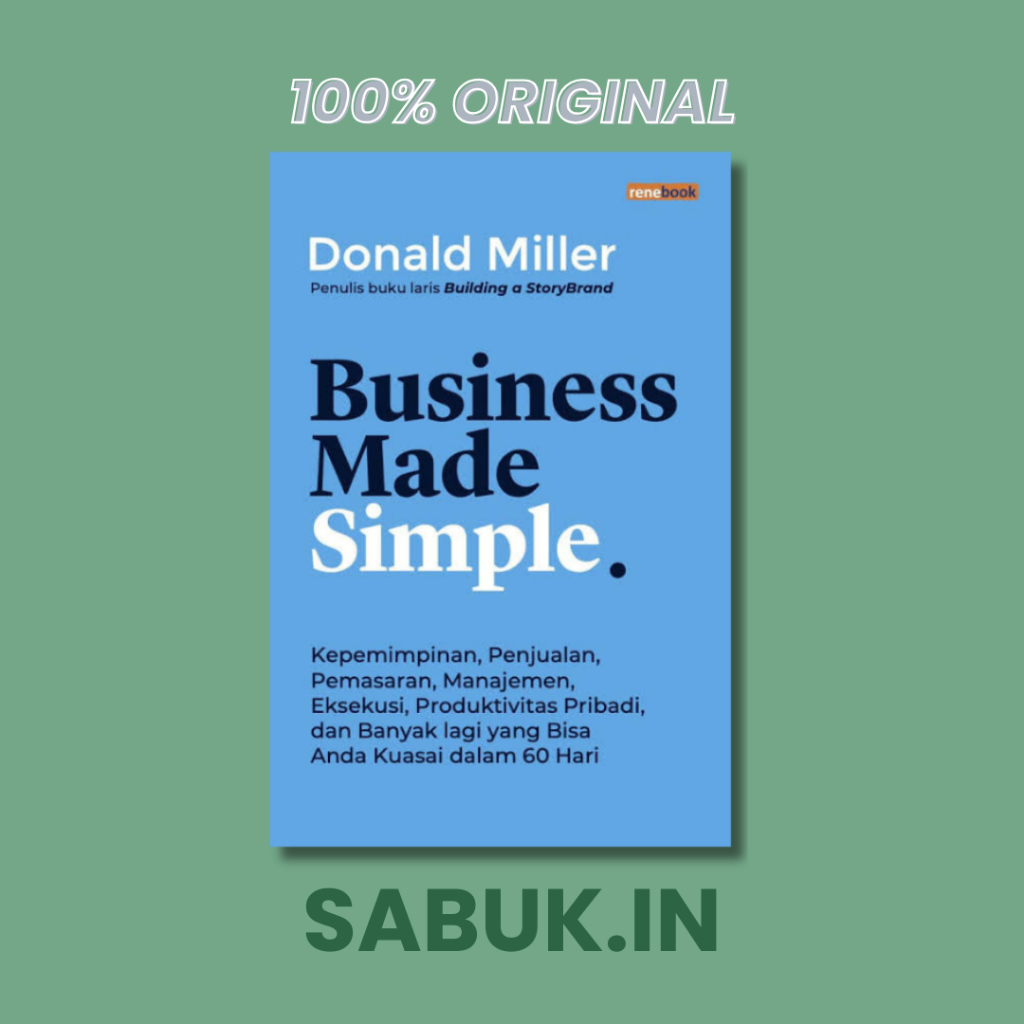 Business Made Simple - Donald Miller (Renebook) | Shopee Philippines