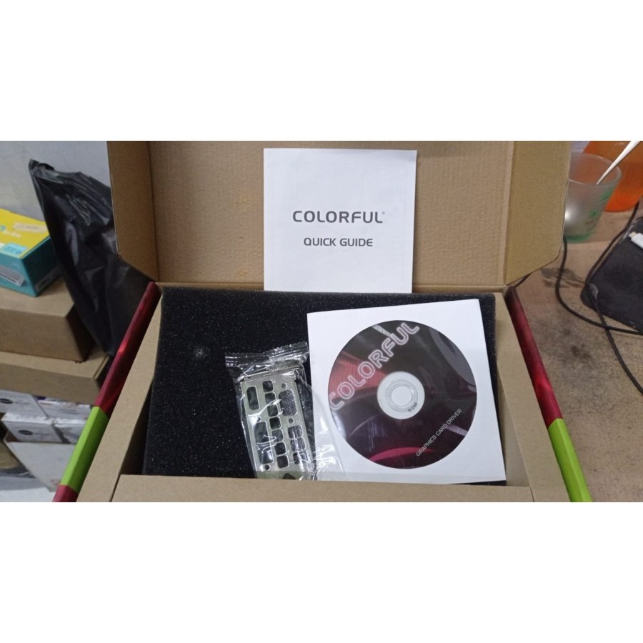 Used Box VGA Box Colorful GeForce GT 710 2GB empty Asus MSI GT710 ...