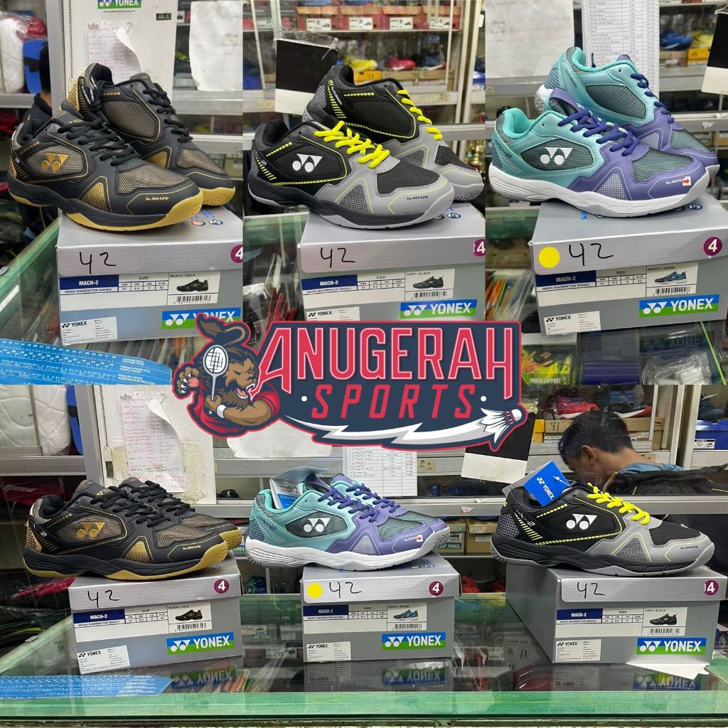 ORIGINAL YONEX MACH 2 / MACH II Badminton Shoes | Shopee Philippines