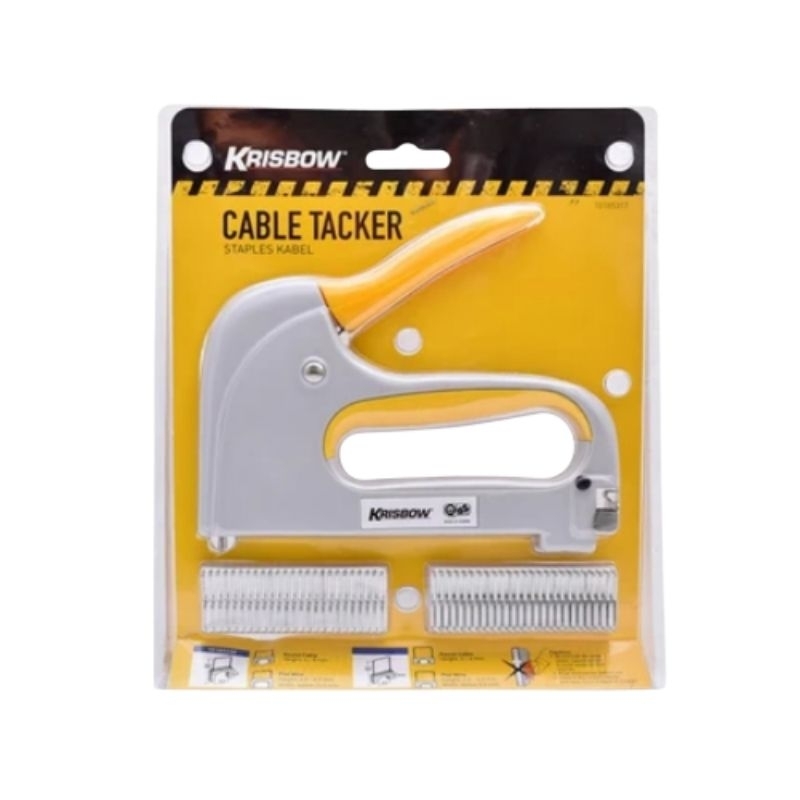 Shooting Staples/Cable Tacker - KRISBOW | Shopee Philippines