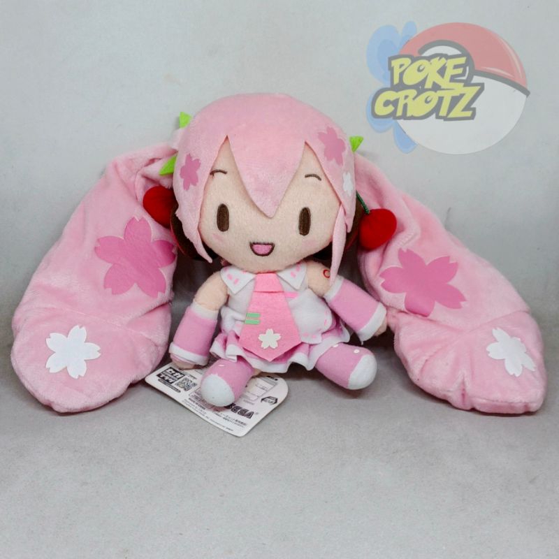 Sakura hatsune miku keychain SEGA tag plush 16cm | Shopee Philippines