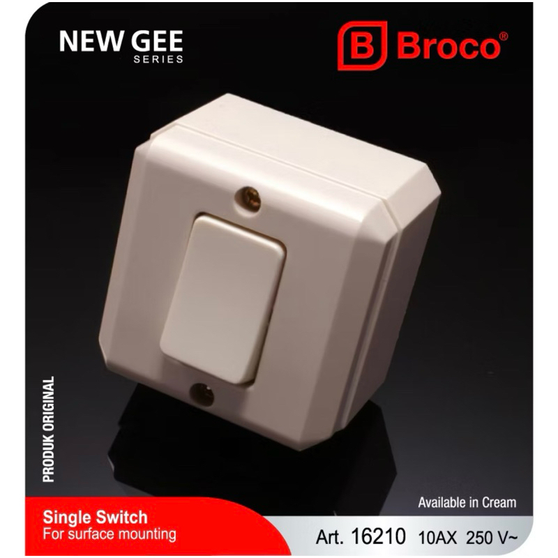 Engkel Outbow Switch / Broco Single Outbow Switch - Cream / Broco OB ...