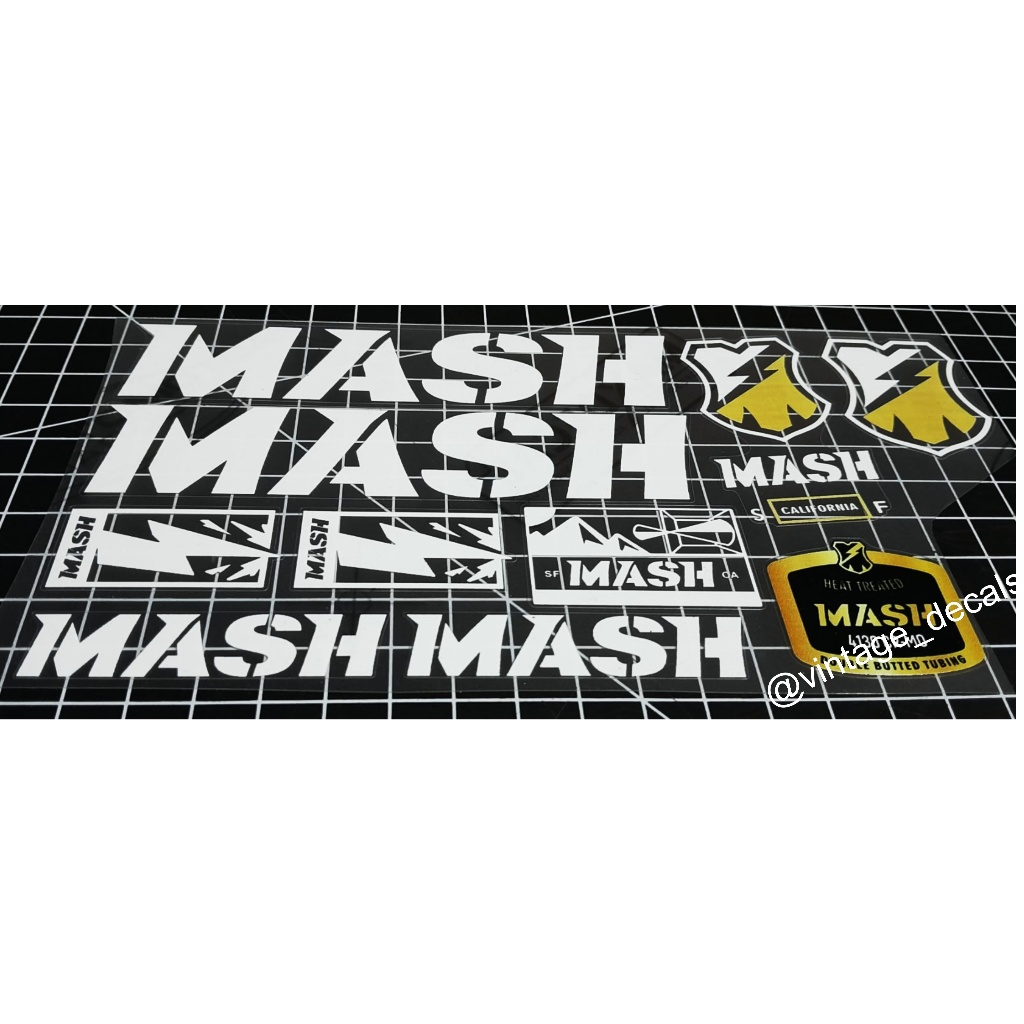 Mash SF slumworm blue lug replacement decals sticker | Shopee Philippines