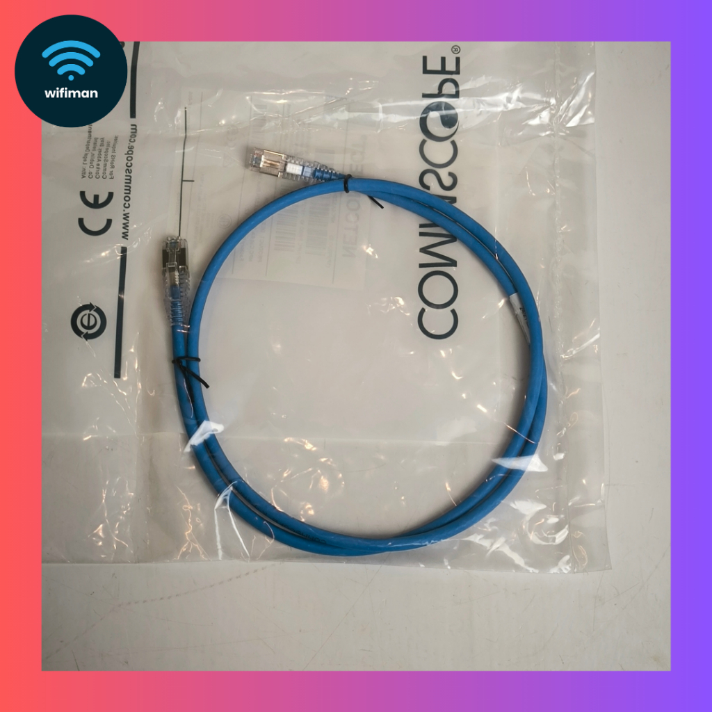 Commscope Network Cat 6A Blue 1M Shielded - Internet LAN Cable | Shopee ...