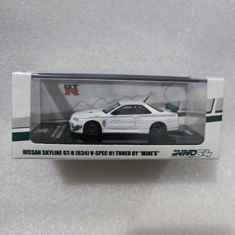 Inno64 NISSAN SKYLINE GT-R R34 V-SPEC N1 TUNED BY MINE'S | Shopee Philippines