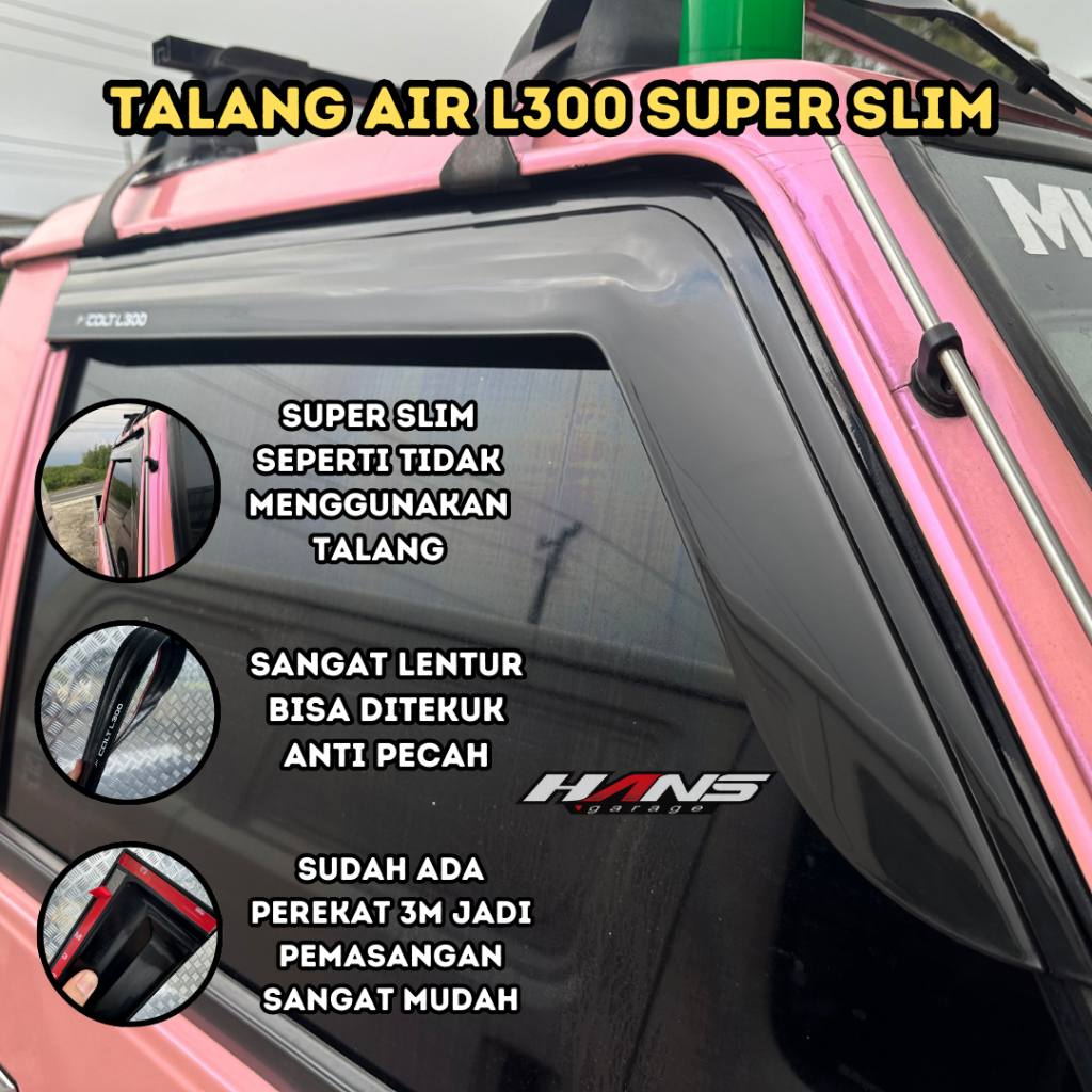 (a pair) super slim l300 gutter, a pair of shatterproof injections ...