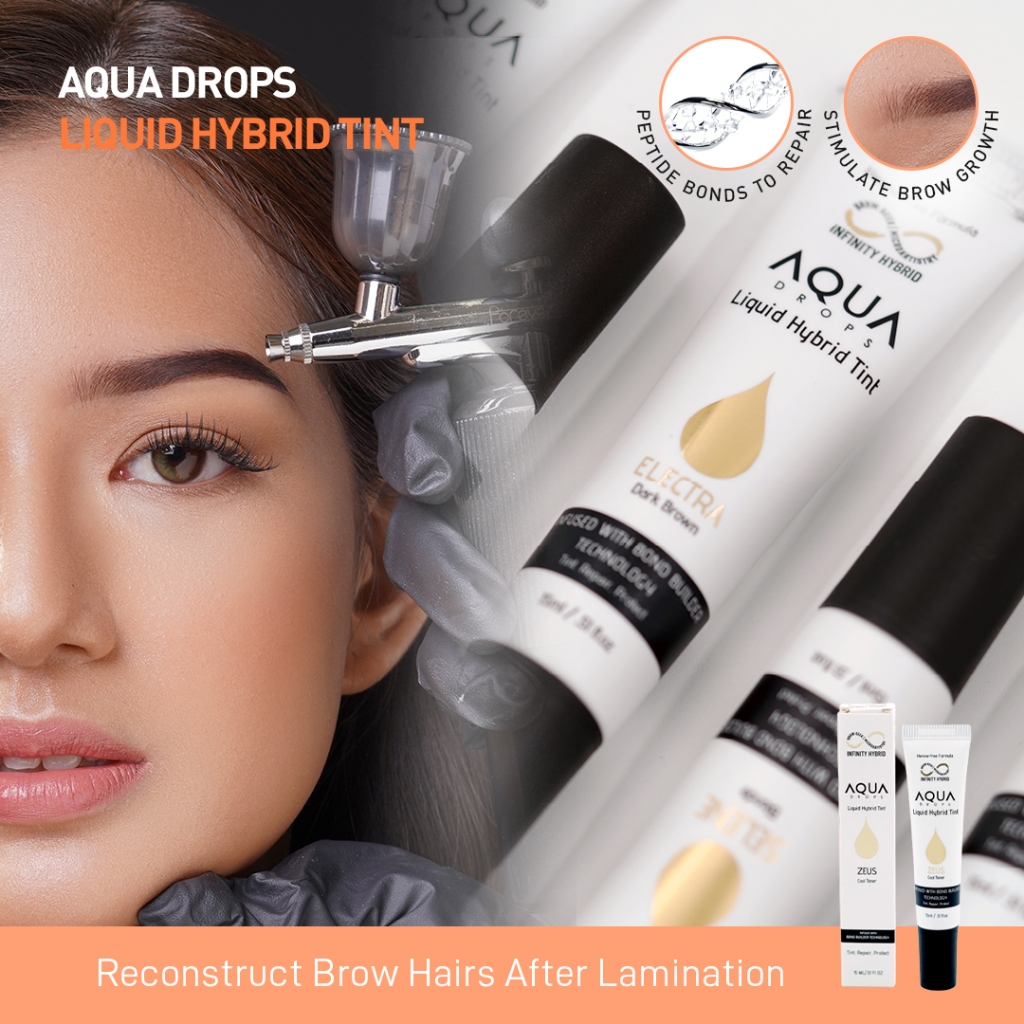 Infinity Aqua Drops Eyebrow Shades 5 Color TINT, REPAIR, PROTECT | Infinity Aqua Drops Coloring ...