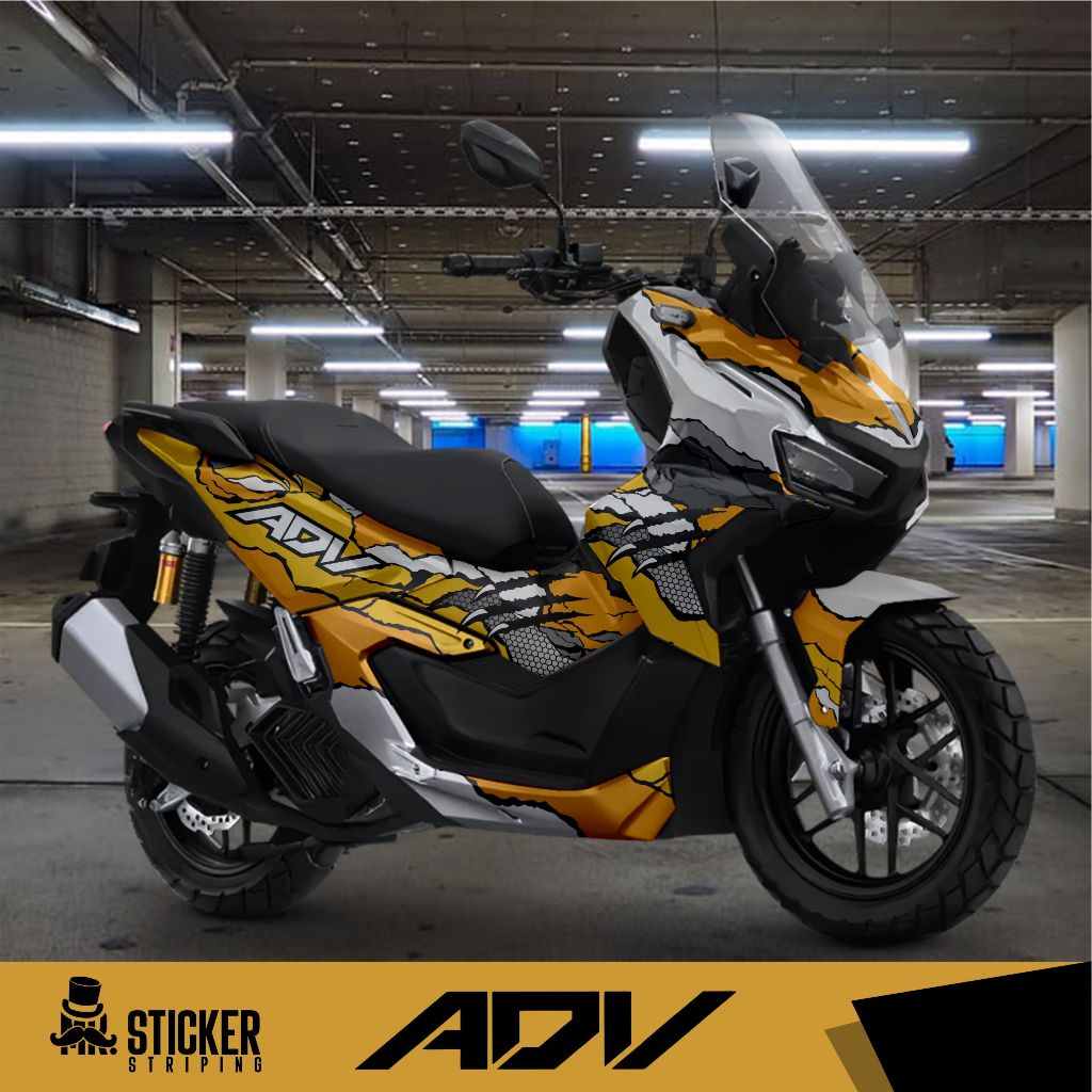 Honda ADV 160 ADV 150 Decal Full Body Custom Sticker Variations with ...