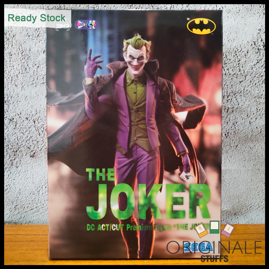 Sega Batman ACT/CUT Premium Figure The Joker Japver Original | Shopee ...