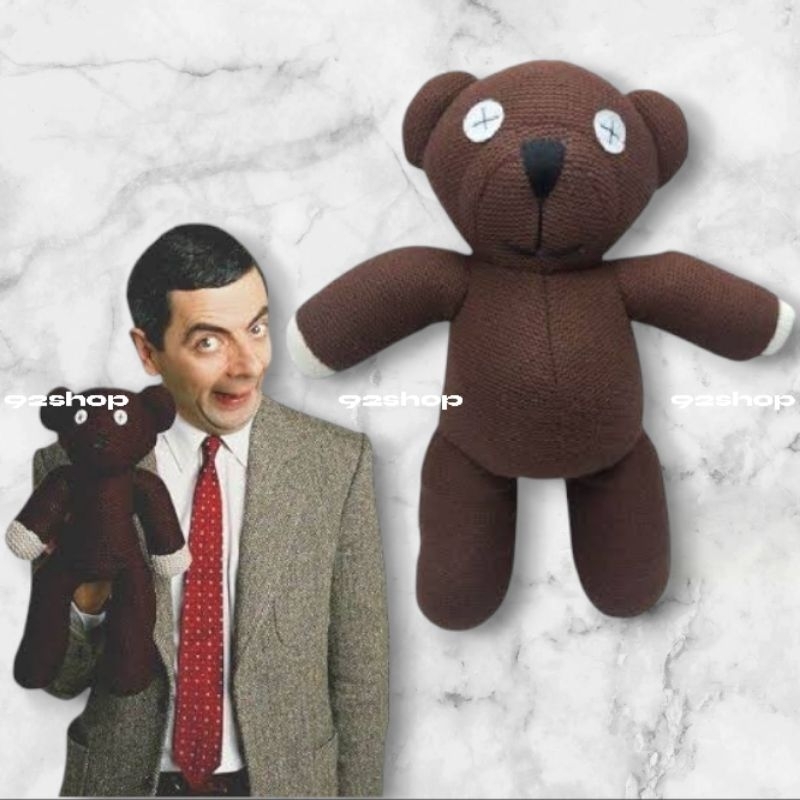 Mr Bean teddy doll original Mr.Bean | Mr Bean toy doll | Teddy toy Mr bean plush toy | Shopee ...