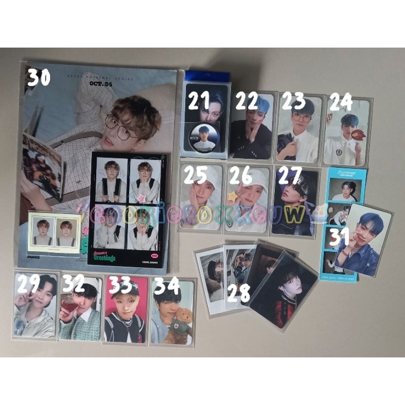 Pc hongjoong pob benefit soundwave zero fever part 3 ateez atz | Shopee ...