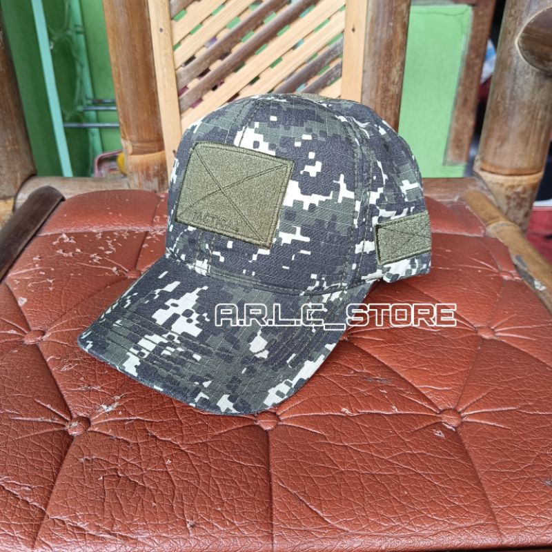 Tactical camouflage cap accupat digital gray bdu full ripstop cotton ...