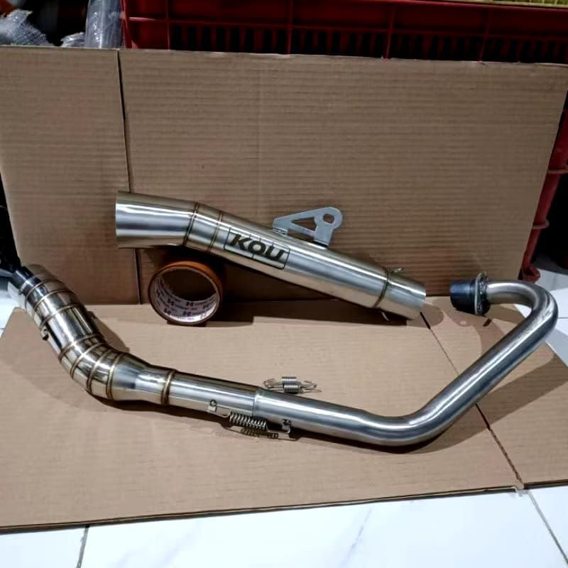 Raider 150Carb/Fi Super Open KOU pipe 51mm Fullsystem | Shopee Philippines