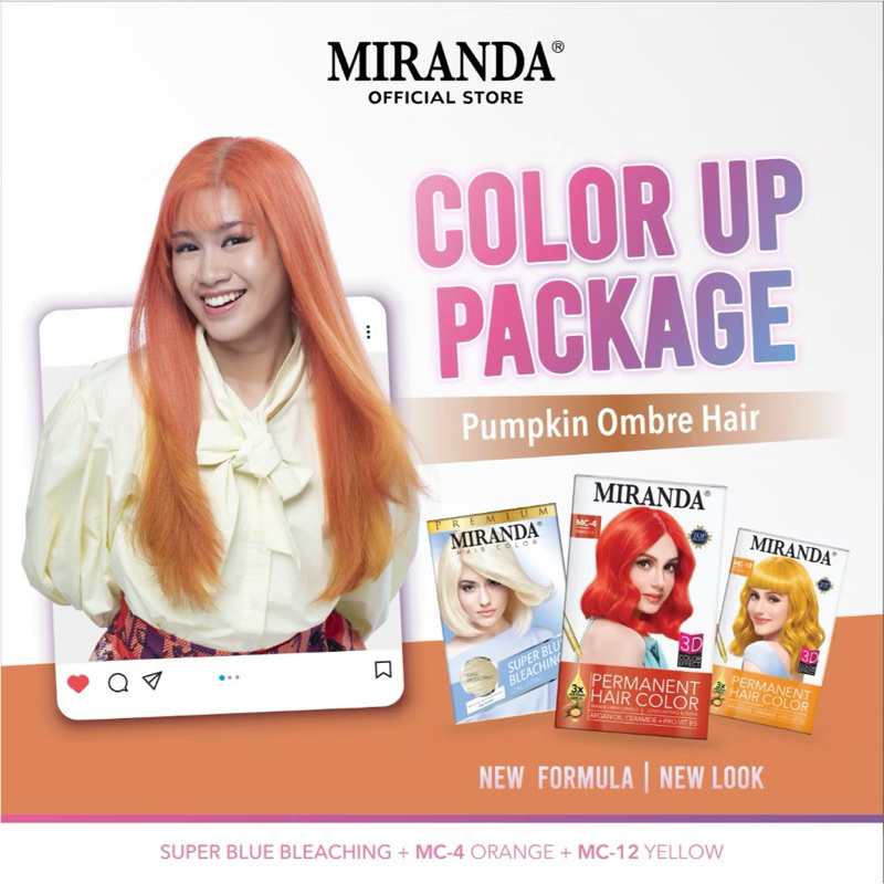 Premium miranda hair color pastel series / miranda pastel premium hair ...