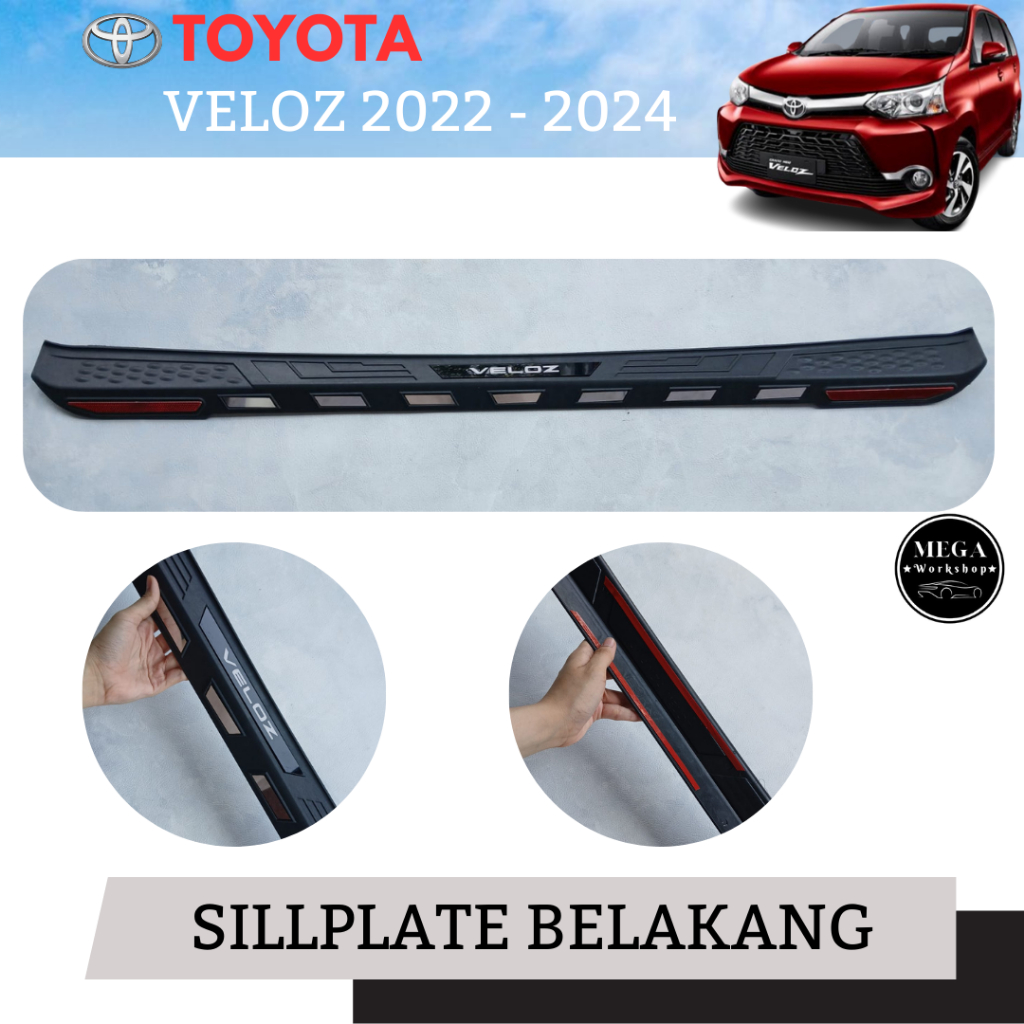 Veloz Car Rear Step Sillplate 2022 - 2024 | Shopee Philippines