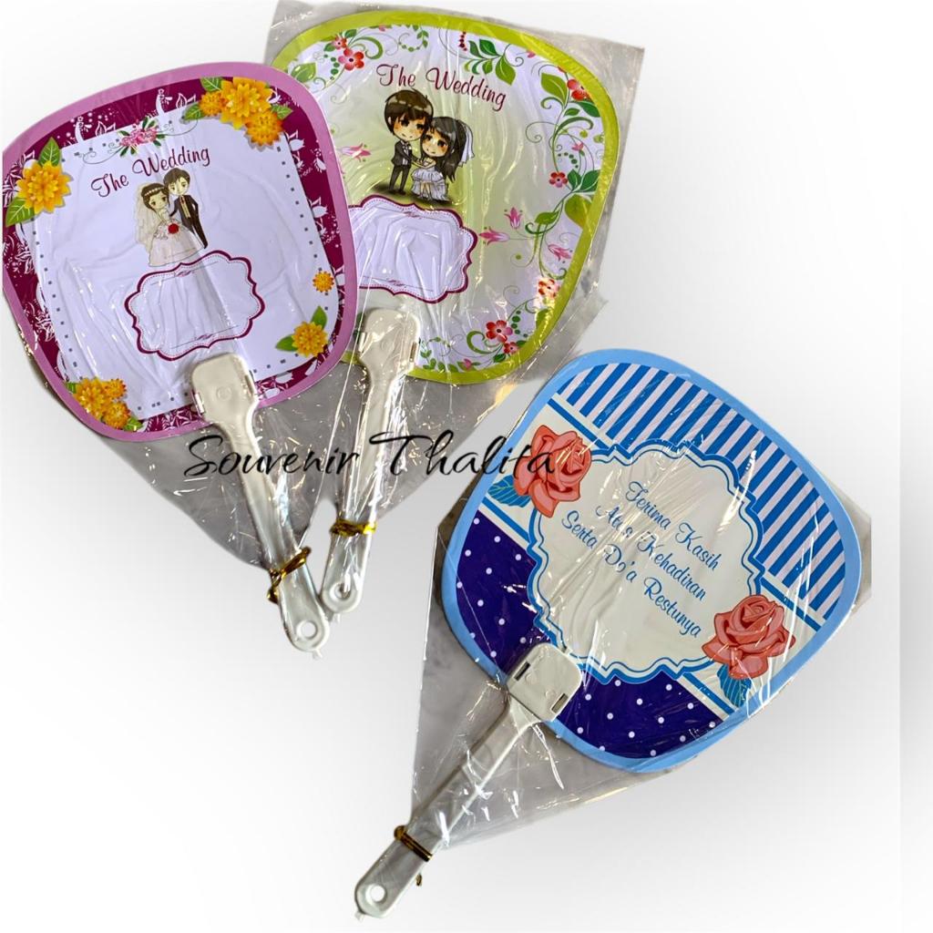 Sourvenir wedding fan wedding fan contains 50 pcs | Shopee Philippines
