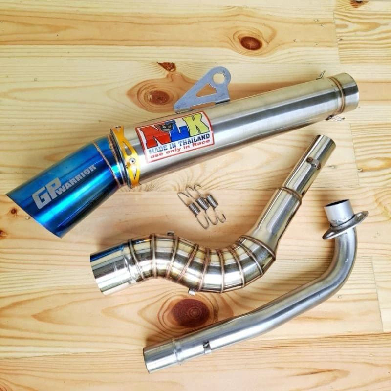 High mount full system NLK Canister 51mm Open pipe Elbow Xrm 100/125 ...