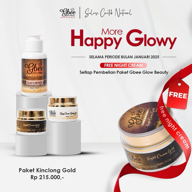 (NEW Packaging) GOLD GBEE GLOWBEAUTY PACKAGE UNIT | Shopee Philippines