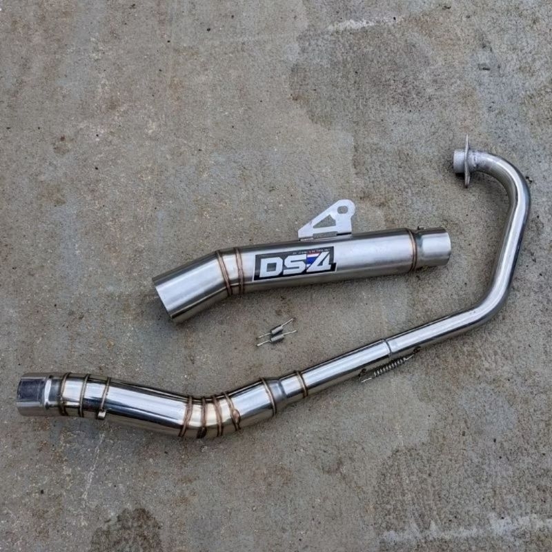 Ds4 super OPEN Tube type pipe raider 150carb,fi tmx pinoy skygo 125 150 ...