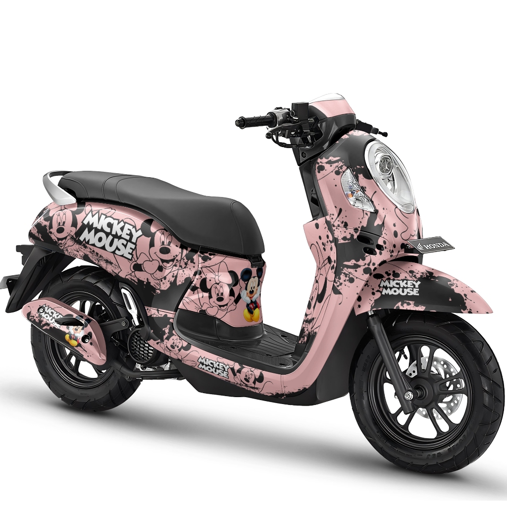 Stiker Full Body + Stiker Dashboard Decal Honda Scoopy tahun 2012 ...