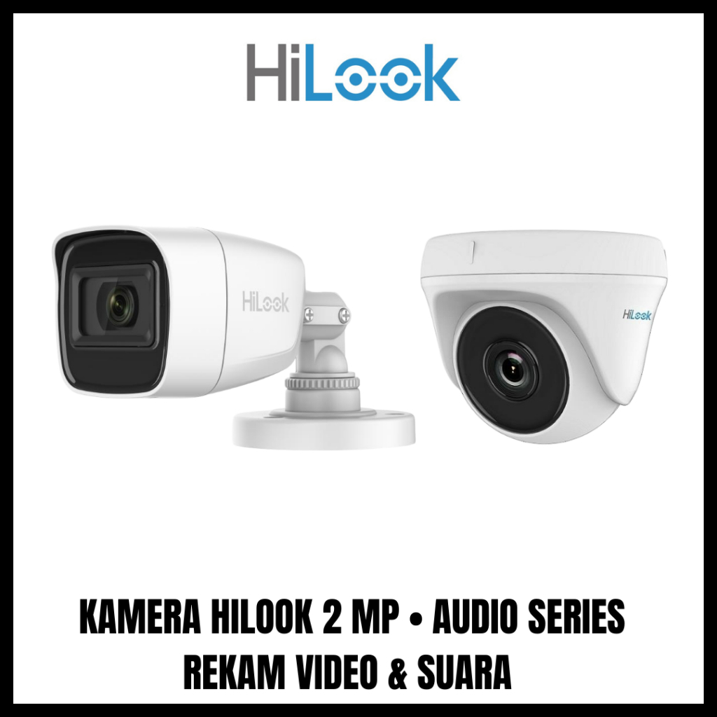 Hilook CCTV CAMERA 2MP AUDIO INDOOR OUTDOOR CCTV CAMERA | Shopee ...