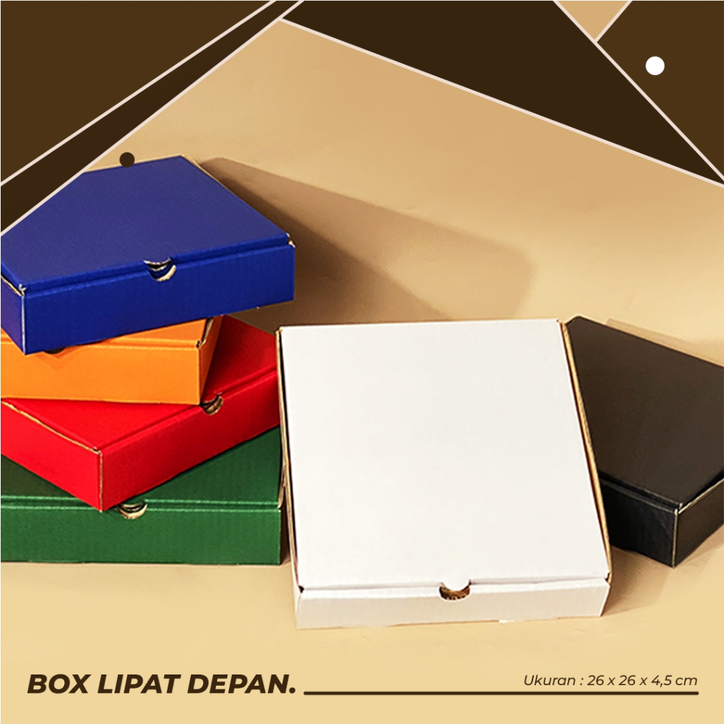 Front FOLDING CARDBOARD/Box 26 x 26 x 4,5 cm - Box Hampers/Gift Box ...