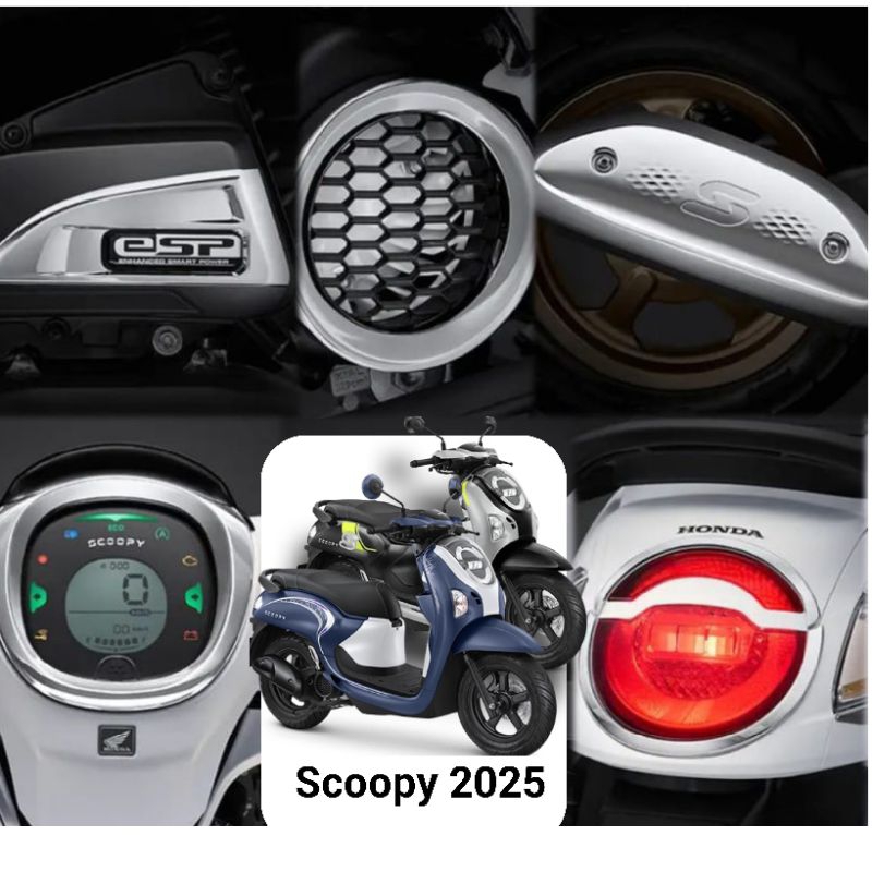 Scoopy ACCESSORIES 2025 ORIGINAL AHM | Shopee Philippines