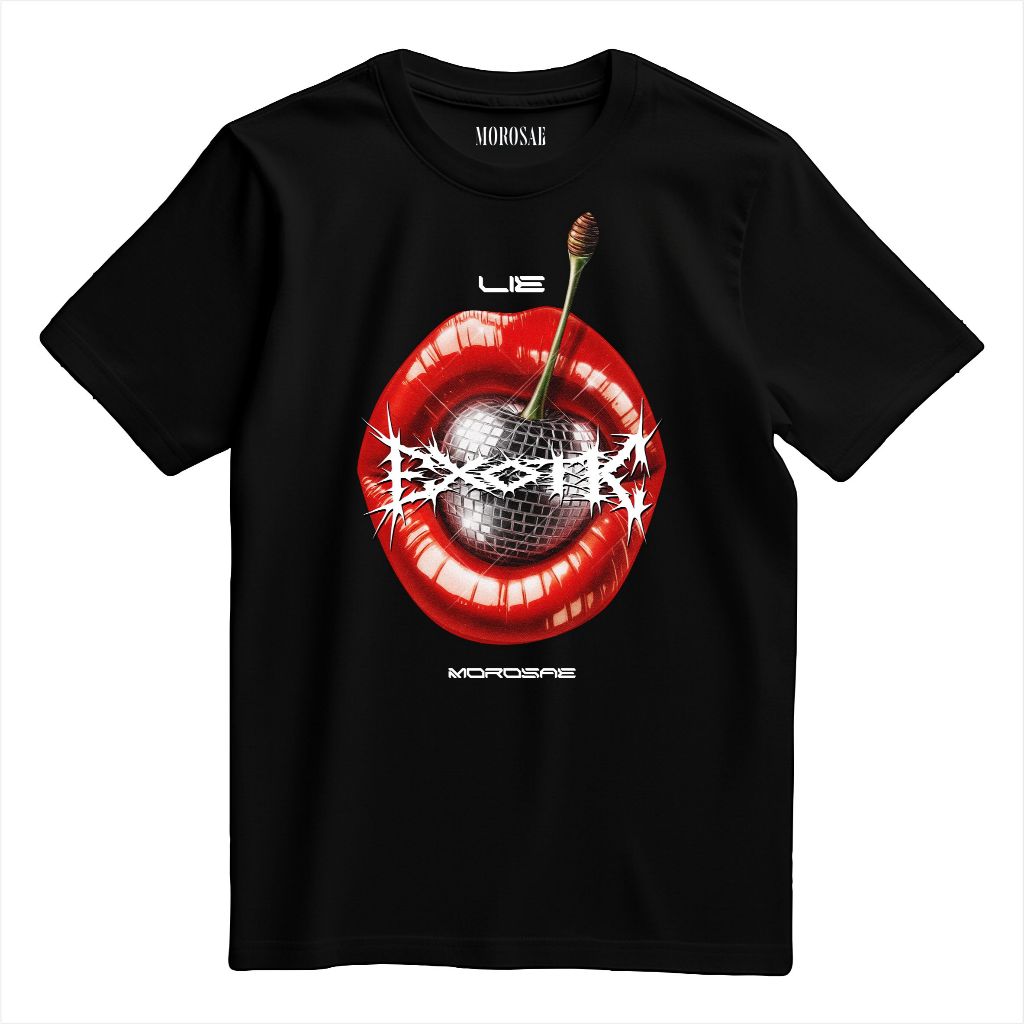 [BONUS Sticker AND PREMIUM HANDLE] LIE cool distro t-shirt t-shirt cool ...
