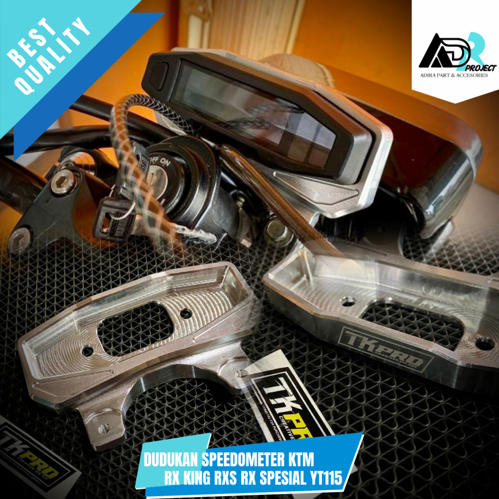 KTM DIGITAL PNP RX KING CNC SPEEDOMETER MOUNTING BREQUETTE | Shopee ...