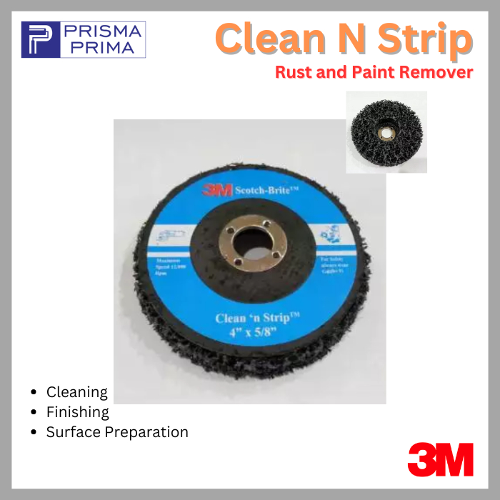 3m Clean And N Strip Disc Paint Rust Remover Scotch Brite Sandpaper ...