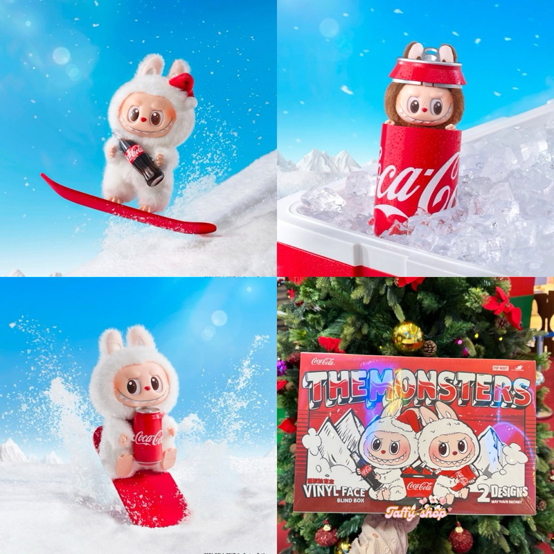 Ready LABUBU COCA COLA SERIES BLINDBOX ORIGINAL POP MART | Shopee ...