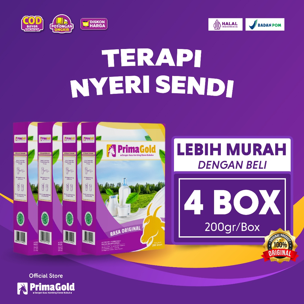 Only 100 RB 4 BOX 100% ORIGINAL ETAWA PRIMA GOLD MILK | Shopee Philippines