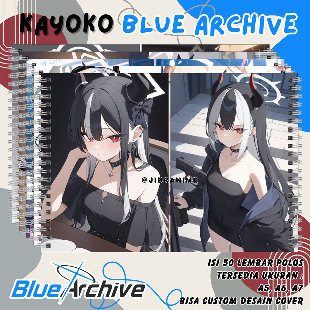 Notebook kayoko blue archive / Notebook kayoko blue archive / Notebook ...