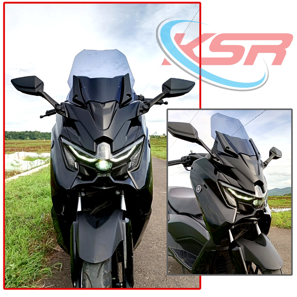 Original NMAX TURBO PREMIUM Shield By KSR, NMAX TURBO CUSTOM Windshield ...
