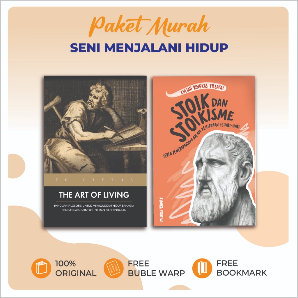 Package The Art of Living Life Like Stoic and Stoicism | Shopee Philippines