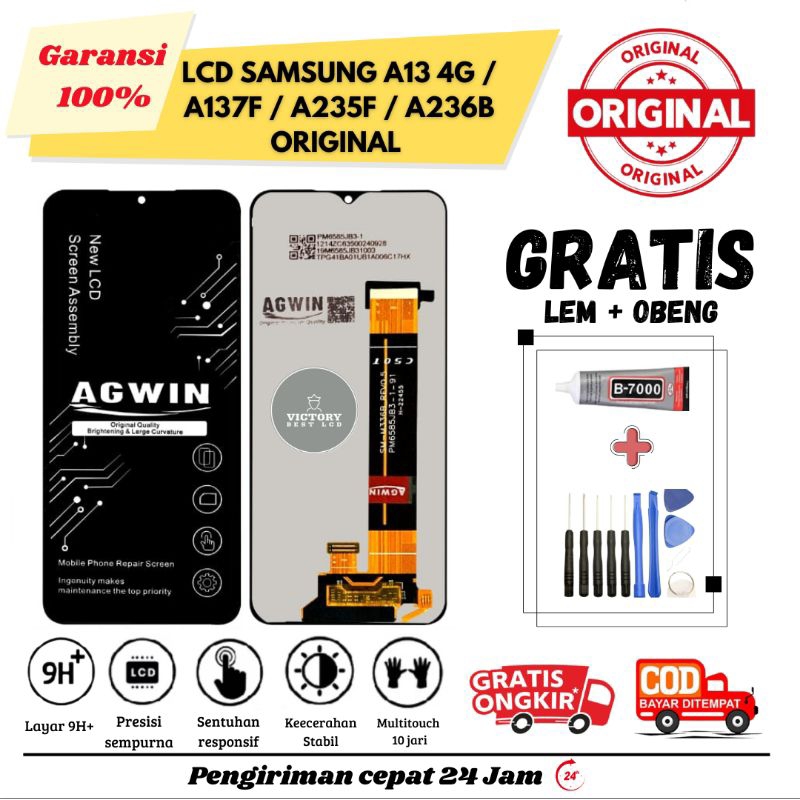 Samsung A13 4G / A137F / A235F / A236B AGWIN PREMIUM Lcd Original FREE ...