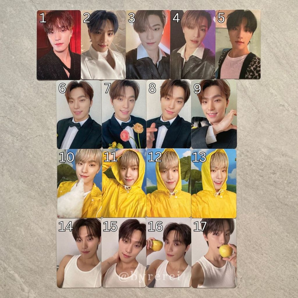 Dino Seventeen Official photocard PC Season Greeting SG23 2023 set Ainochikara limited ver carat ...