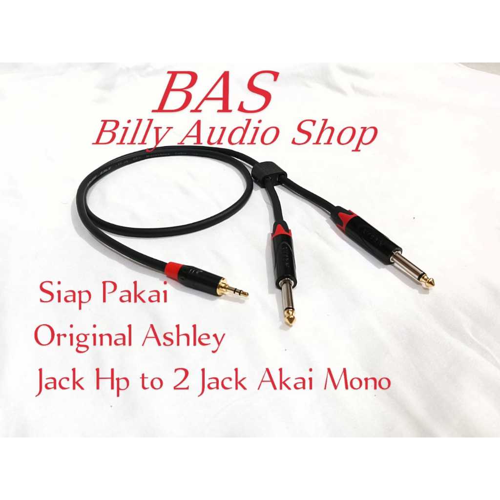 ORIGINAL PLUS Original Ashley Cable Plus Akai Mono 6.5mm Ashley 2 ...