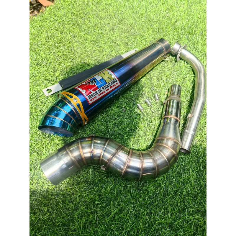 Daeng sai4 Pipe canister conical open specs exhaust Pipe for Wave 125 ...